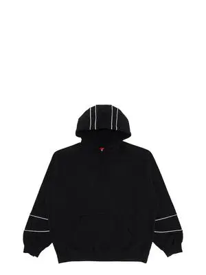 Supreme Paneled Hooded Sweatshirt - Black