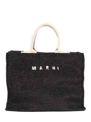 Marni Basket Tote - Black
