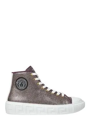 Versace Greca High-Top Sneakers Multicolor