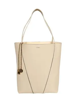 Chloé Spin Tote Bag - Tan