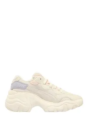 PUMA Pulsar Wedge Mesh Sneakers - Cream