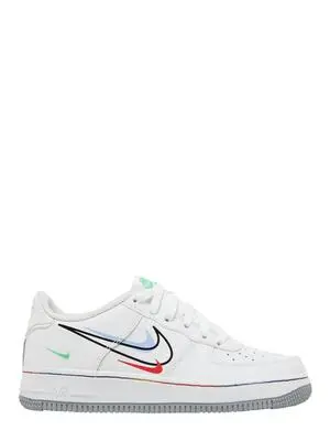 Nike Air Force 1 Low Gs 'multi Swoosh - White