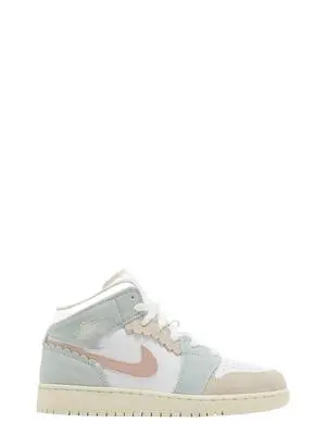 JORDAN 1 Mid Se Gs 'scalloped Edge - Green