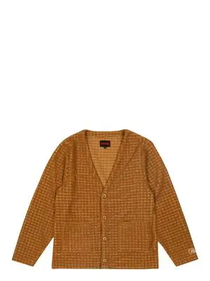 PLEASURES Boredom Cardigan - Brown