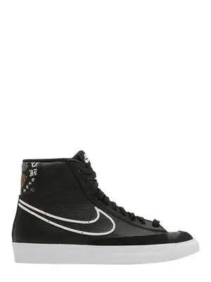 Nike Blazer Mid '77 SE GS 'Playful Fonts' Sneakers Black