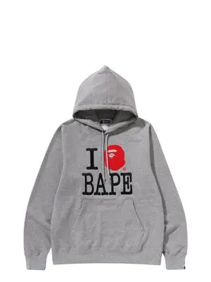 A BATHING APE Pullover Hoodie - Grey