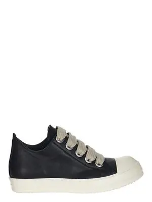 Rick Owens Concordians Jumbo Laced Low - Black