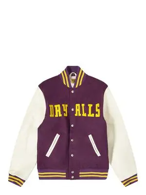 HUMAN MADE Varsity Jacket - Purple