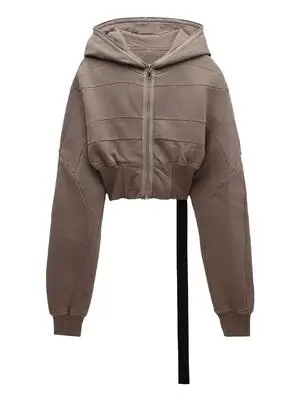 Rick Owens Collage Gimp Hoodie - Grey