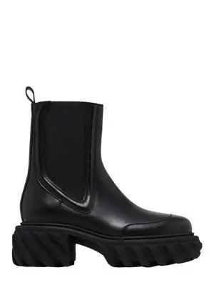 Off-White Tractor Motor Chelsea Boot - Black