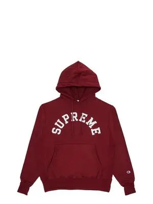 Supreme Champion Hooded Sweatshirt - Red