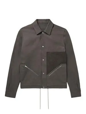 Rick Owens Tour Snap-front Jacket - Grey
