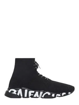 Balenciaga Speed Lace-up Sneaker - Black