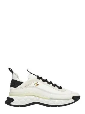 CHANEL Velvet Calfskin & Mixed Fibers Sneakers