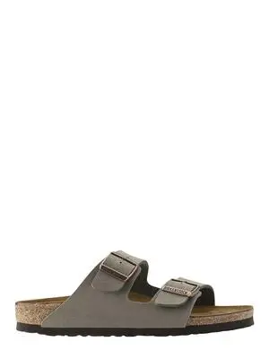 BIRKENSTOCK Arizona Birkibuc Narrow Sandals - Grey
