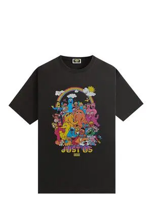 Kith For Sesame Street Characters Vintage Tee - Black