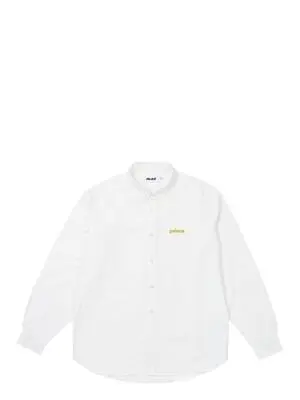 PALACE Seersucker Oxford Shirt - White