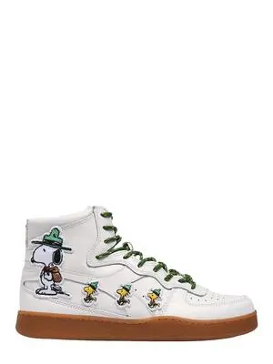 DIADORA Lc23 X Peanuts X Mi Basket 'snoopy & Woodstock' High-top Sneakers - White