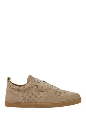 CHRISTIAN LOUBOUTIN Tutti Rui Low 'saharienne' Sneakers - Tan
