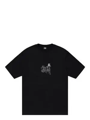 StÜssy In Bloom Tee - Black