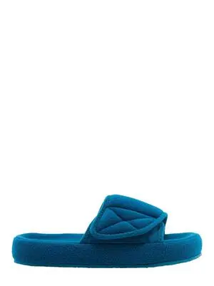 Yeezy Season 7 Fleece Slides - Blue
