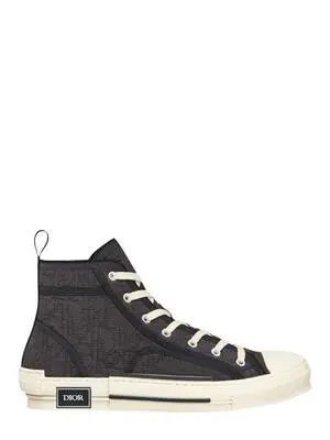 Dior B23 High Top Sneaker - Black