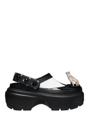 CROCS Wednesday Addams Stomp Clog - Black