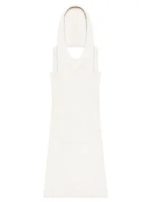 COURREGES Oblique Space Dress - Cream