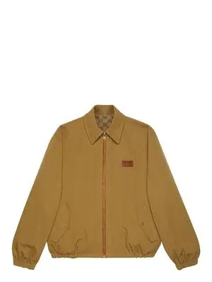 Gucci Reversible Gg Jacket - Tan