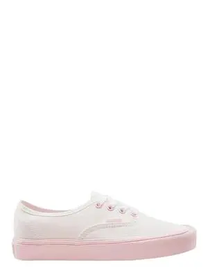 VANS Authentic Lite Brushed Twill Pop Sneakers - White