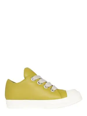 Rick Owens Luxor Jumbo Lace Padded Low Sneakers - Green