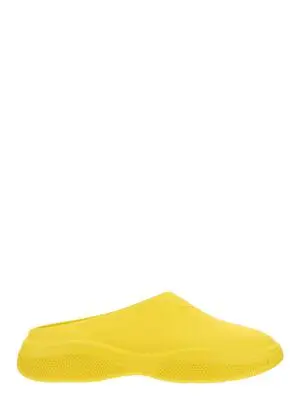 Prada Foam Rubber Mules - Yellow