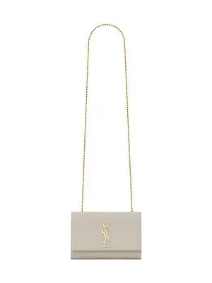 Saint Laurent Kate Small Bag - Cream