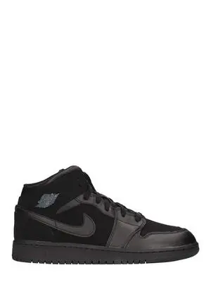 JORDAN 1 Retro Mid Sneakers - Black