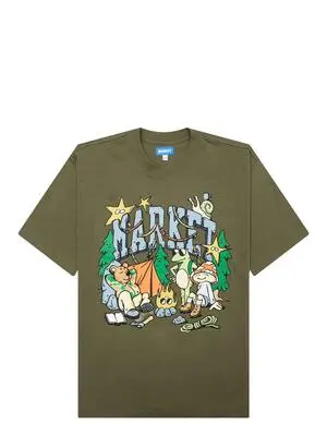 MARKET Backcountry Buds T-shirt - Green
