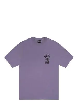 StÜssy Double Dragon Tee - Purple