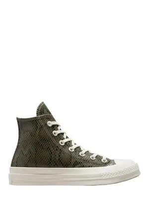 CONVERSE Chuck 70 High Snakeskin Sneakers - Green