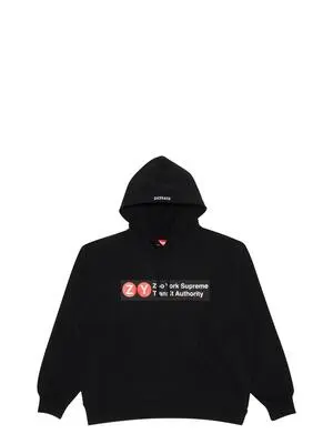 Supreme X Zoo York Hooded Sweatshirt - Black