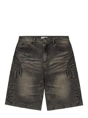 VALE FOREVER Armor Jorts - Black