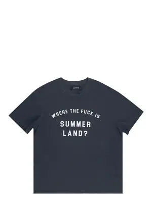 NAHMIAS Printed T-shirt - Black