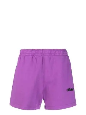 Off-White Summer Sweatshorts - Purple