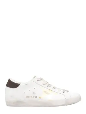 GOLDEN GOOSE Superstar Lace Up Sneakers - White