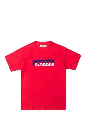 Kith Usa Factory Team Tee - Red