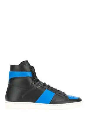 Saint Laurent Signature Court Classic Sl/10h High-top Sneakers - Black
