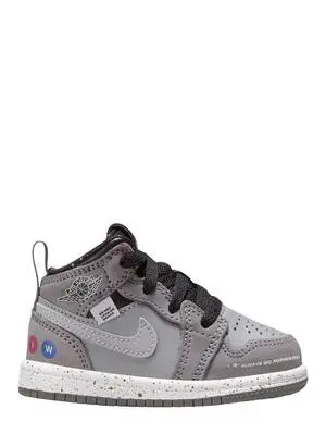JORDAN 1 Mid Wings Td Sneakers - Grey
