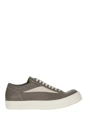 Rick Owens Hollywood Vintage Low Top Sneakers Grey