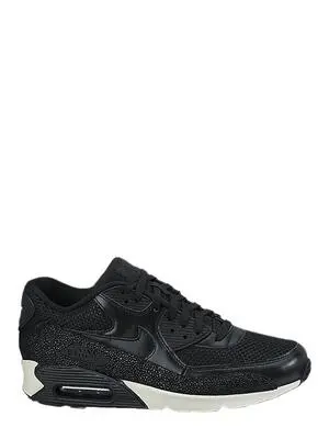 Nike Air Max 90 Leather Pa Sneakers - Black