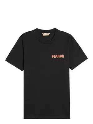 Marni Patch T-shirt - Black