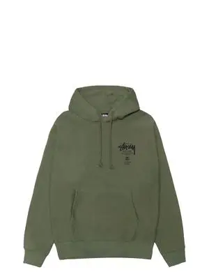 StÜssy World Tour Hoodie - Green
