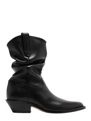 MAISON MARGIELA Tabi Western Boots - Black